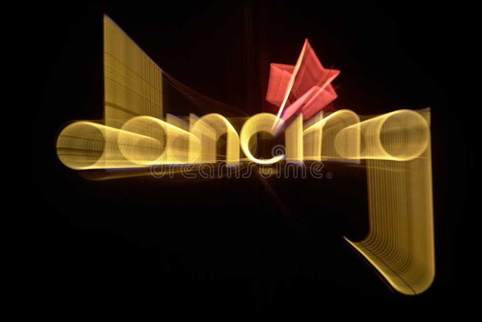 Dancing blinking banner stock illustration. Illustration of nightlife ...