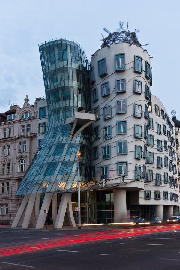 Building Called Dancing House in Prague Editorial Image - Image of city ...