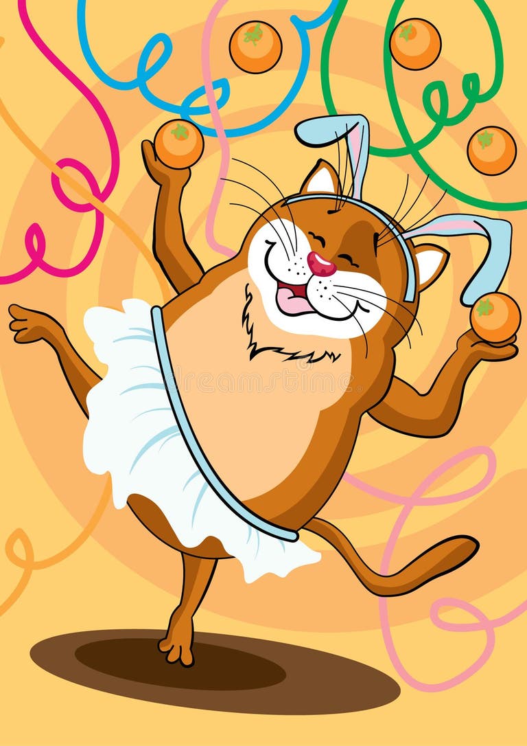 Cartoon Orange Dancing Stock Illustrations – 2,089 Cartoon Orange ...