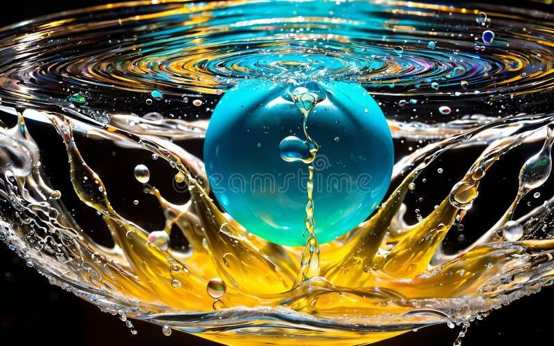 Dancing Colors Exploring Abstract Art and Fluid Dynamics through Macro ...