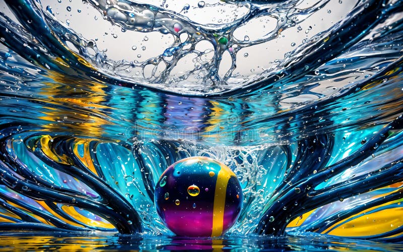 Dancing Colors Exploring Abstract Art and Fluid Dynamics through Macro ...