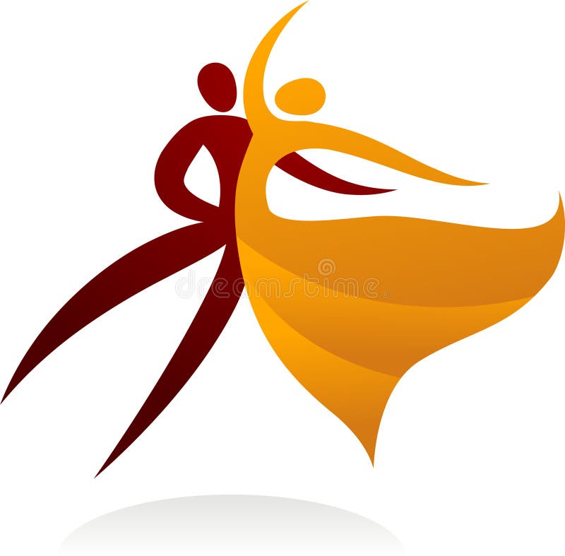 Dancing couple - 2 stock vector. Illustration of drawings - 13373160