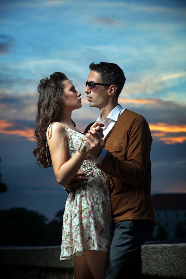 Dancing couple stock photo. Image of bridge, glamour - 25439052