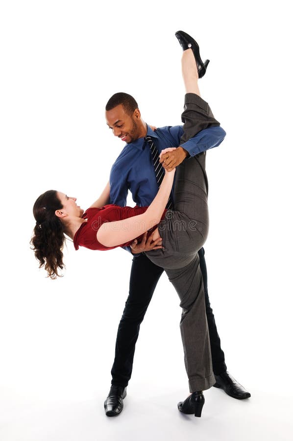 Dancing Couple stock photo. Image of isolated, african - 4712430