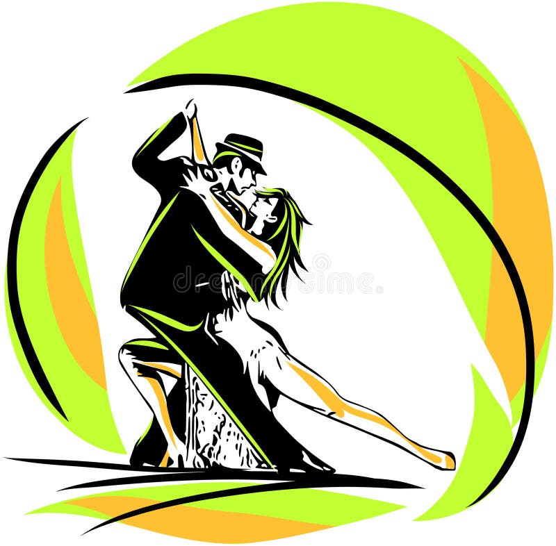 Dancing Couple Perfect for Dance Studios, Event Posters, or Music ...