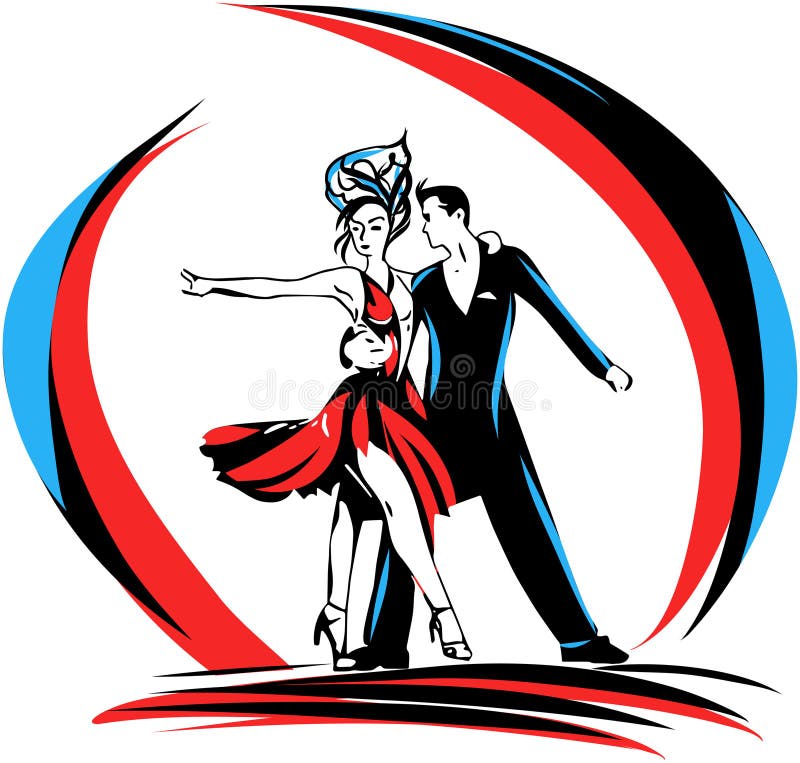 Dancing Couple Perfect for Dance Studios, Event Posters, or Music ...