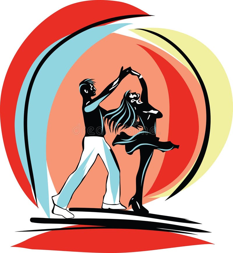 Dancing Couple Perfect for Dance Studios, Event Posters, or Music ...