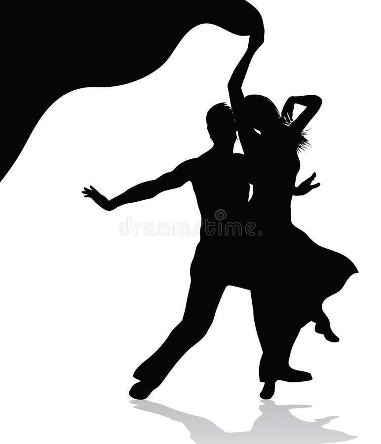 Tango Dance Couple Stock Illustration Illustration Of Couple 6932547