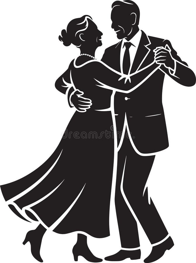 Couple Dance Vector Art Silhouette Stock Illustrations – 3,855 Couple Dance Vector Art ...