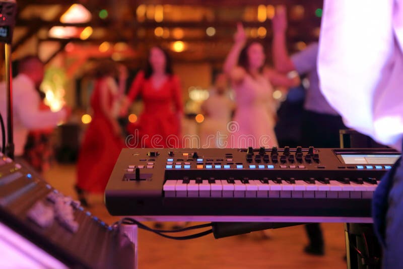 Dancing Couples during Party Event or Wedding Celebration Stock Photo ...
