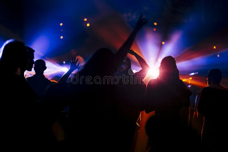 Dancing Crowd. stock photo. Image of group, human, large - 88354912