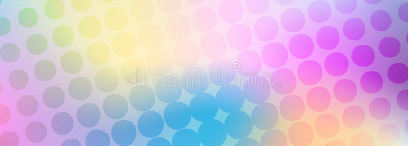 Dancing Dots, Gradient Texture Banner Stock Vector - Illustration of ...
