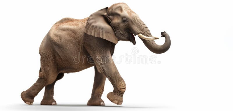 Dancing elephant stock illustration. Illustration of huge - 277386406