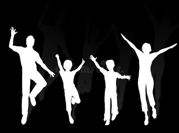 Dancing Family Stock Illustrations – 8,324 Dancing Family Stock ...