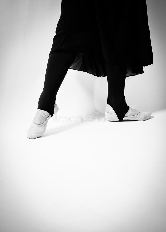 Dancing Feet Classical Ballet Stock Photo - Image of ballet, music ...