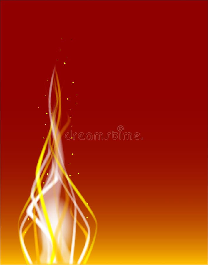 Dancing Fire Background stock vector. Illustration of abstract - 80371850