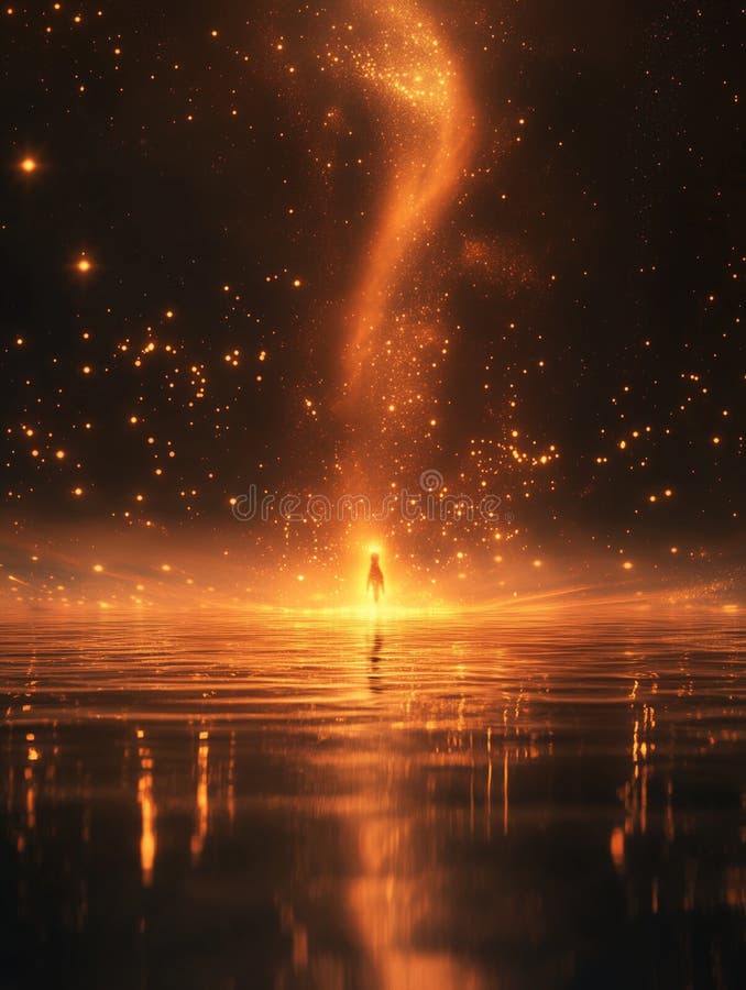 Dancing Flame in a Cosmic Mist Ignites a Sense of Wonder in the ...
