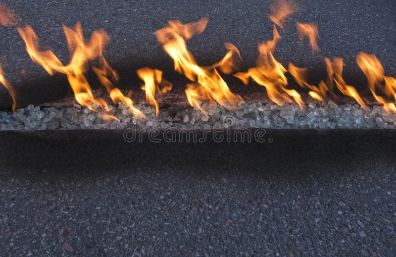 Dancing Flames stock image. Image of outdoors, heat, copy - 6703893