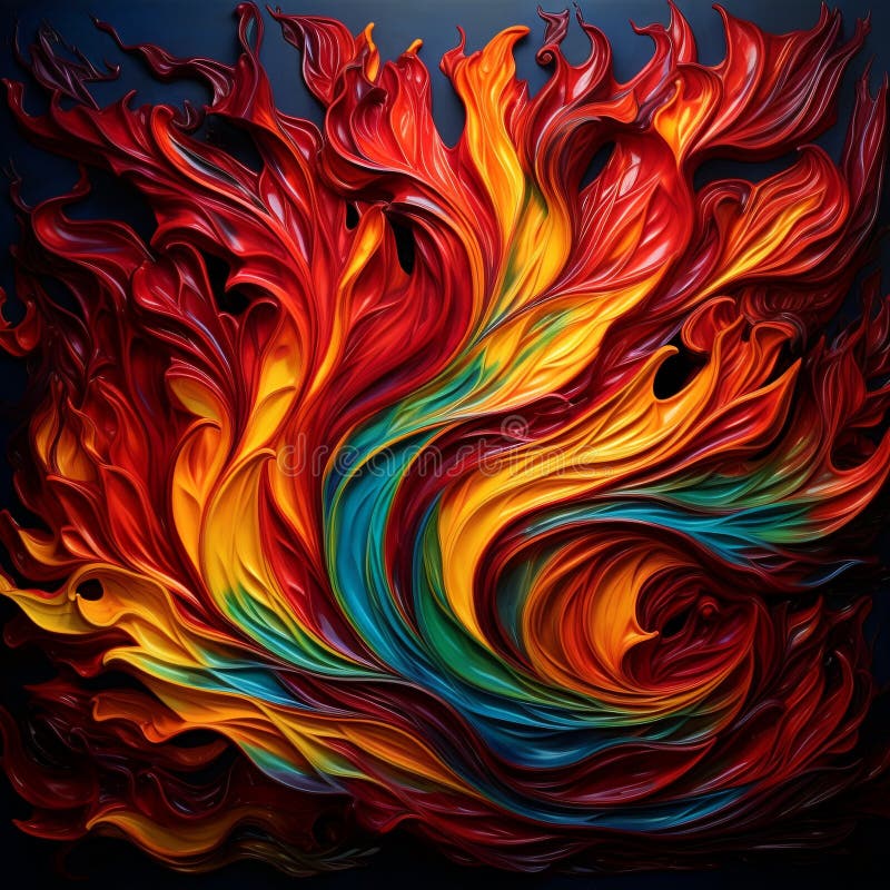 Dancing Flames stock photo. Image of flames, witness - 291330522