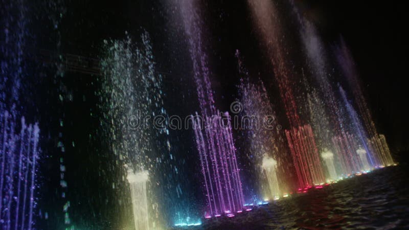 Dancing fountain stock video. Video of rhythm, beautiful - 34893202