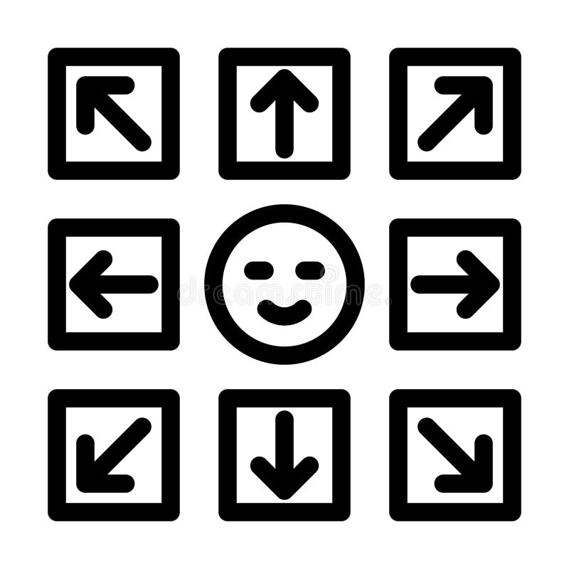 Dancing Game Vector Thick Line Icon for Personal and Commercial Use ...