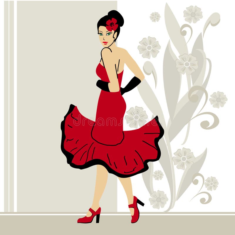 Debutante Illustration Stock Illustrations – 21 Debutante Illustration ...