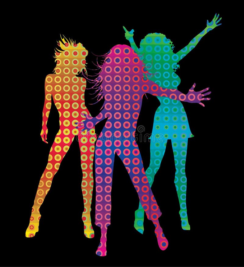 Dancing Girls Vector Stock Illustrations – 5,642 Dancing Girls Vector ...