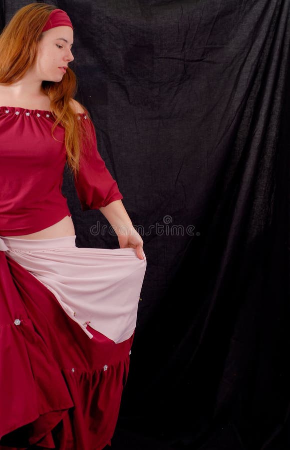 Dancing Gypsy stock photo. Image of occult, concept, nomad - 18628730