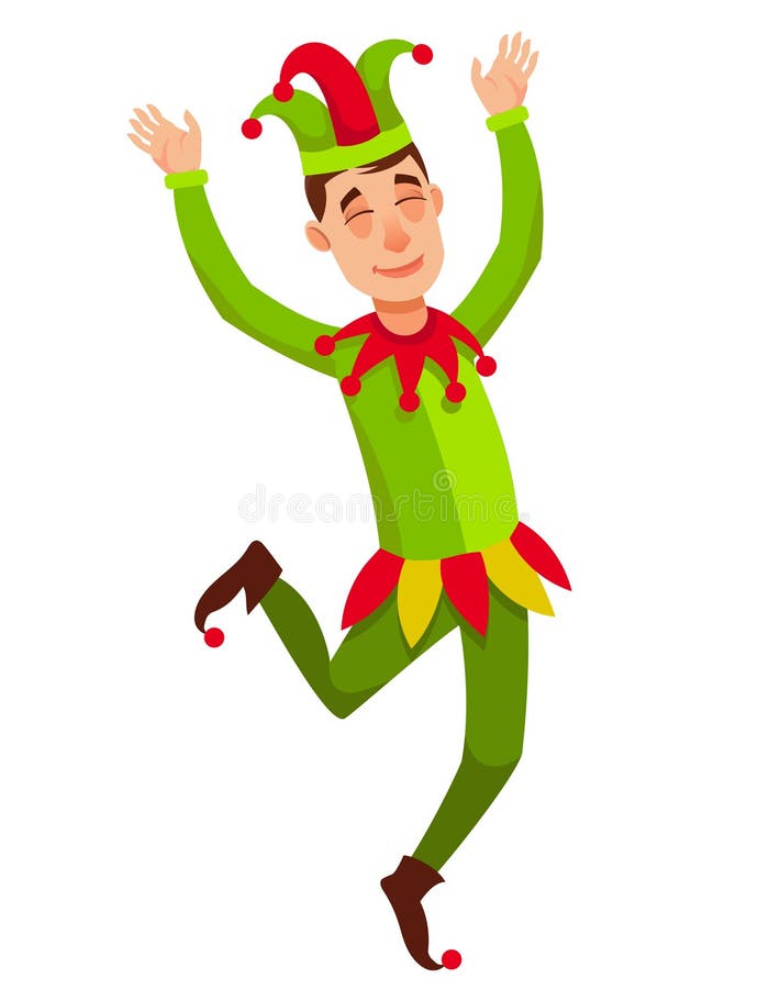 Happy jester theme image 1 stock vector. Illustration of jester - 143602310