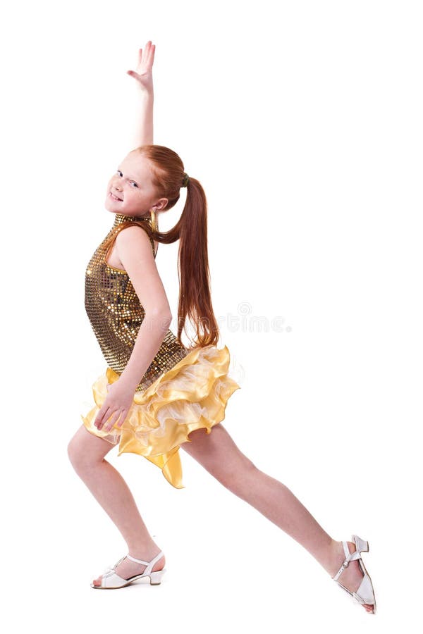 Dancing happy little girl stock photo. Image of cheerful - 29355124