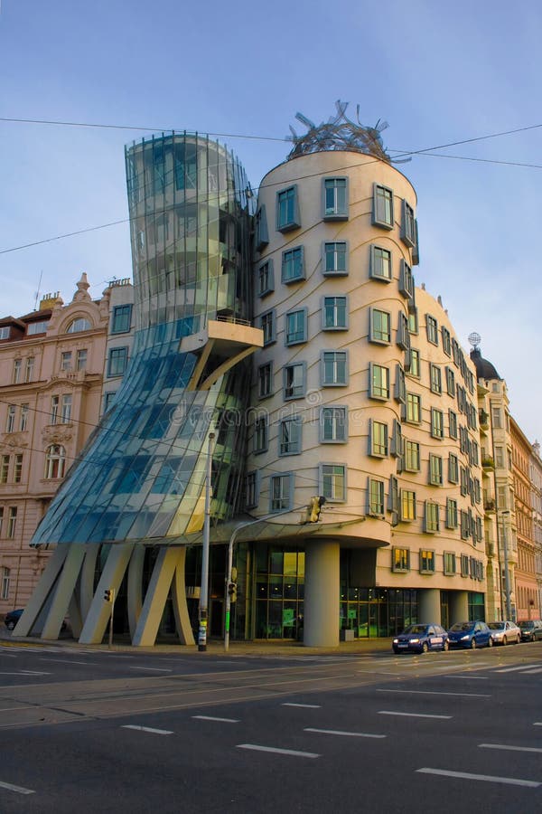 Dancing House, Prague, Czech Republic Editorial Stock Image - Image of ...