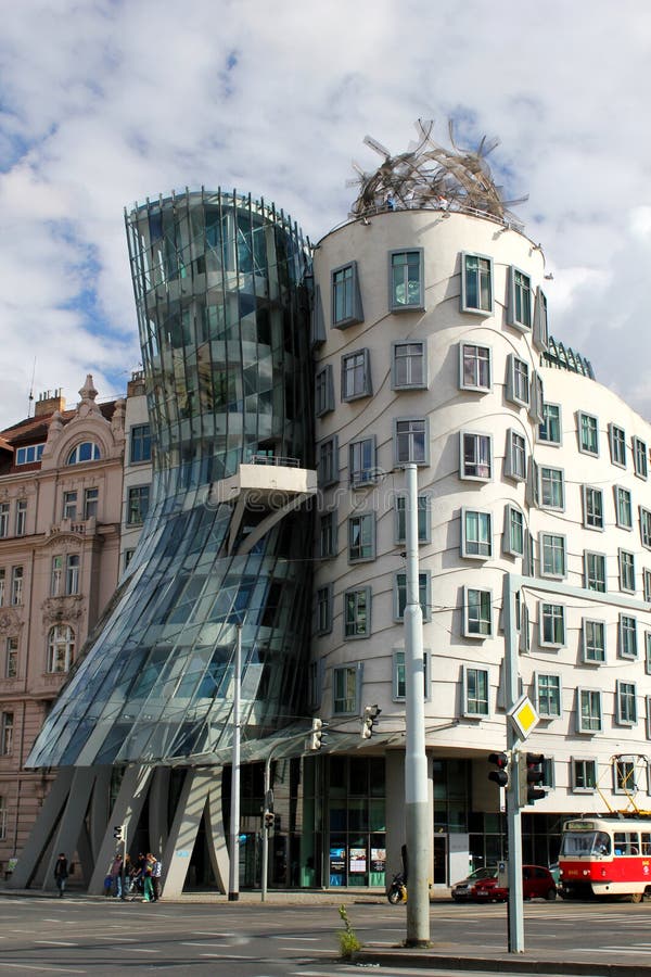 Building Called Dancing House in Prague Editorial Image - Image of city ...