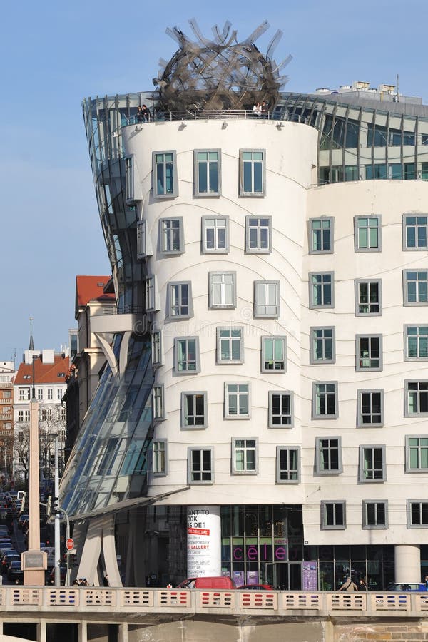 Dancing House, Prague, Czech Republic Editorial Stock Image - Image of ...
