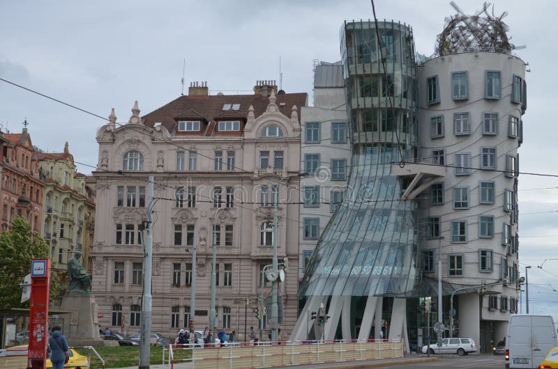 Dancing house editorial image. Image of composition - 140492035