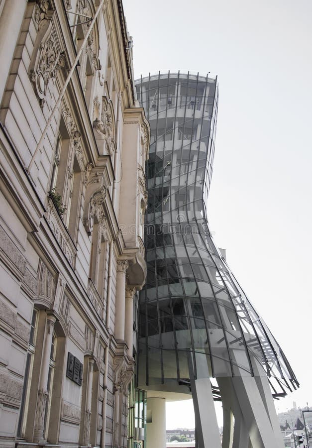 Dancing House in Prague Modern Architecture Editorial Stock Photo ...
