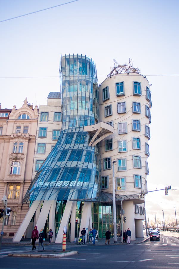 Dancing House, Prague editorial image. Image of design - 68583535