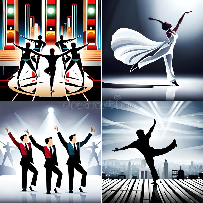 Dancing icon wallpaper stock illustration. Illustration of colourful ...