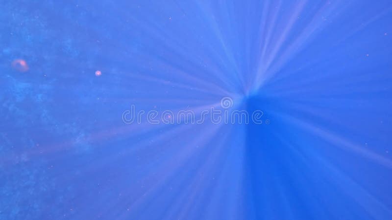 The Dancing Light Rays in the Deep Waters of the Cayman Trench Stock ...