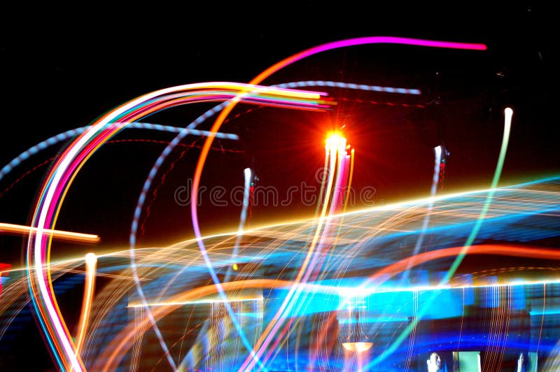 Dancing Lights deux stock image. Image of abstract, flash - 5803805