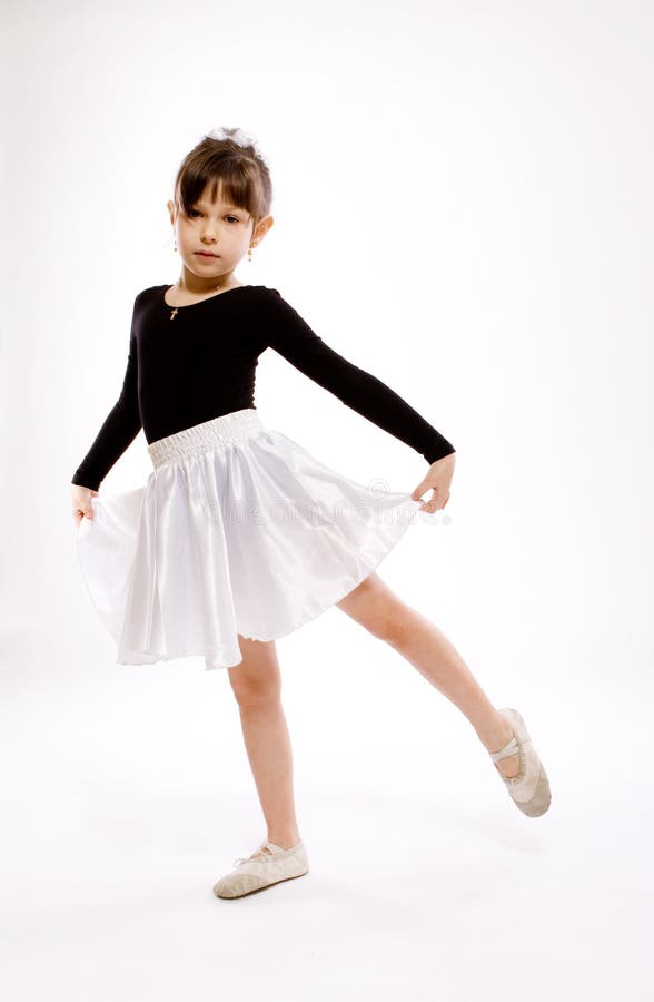 Dancing little girl stock photo. Image of young, girl - 12711334