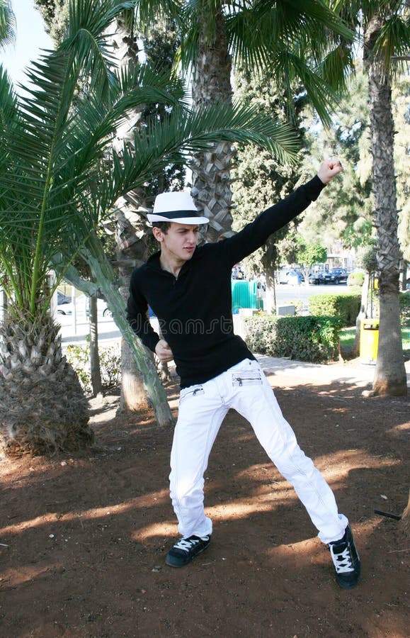 Dancing man stock image. Image of confidence, ecstatic - 22501157