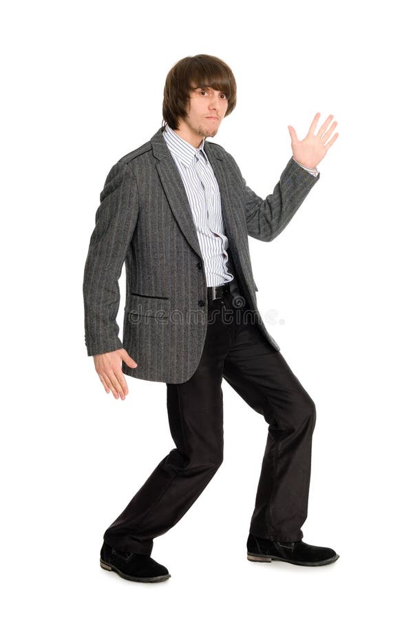 Dancing man stock photo. Image of model, business, inspiration - 23940990