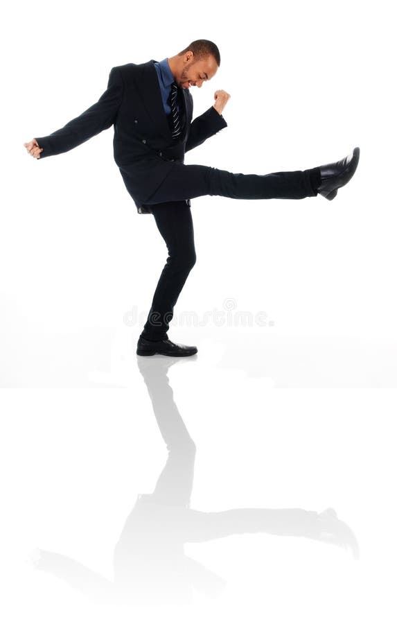 Dancing man stock photo. Image of boss, isolated, occupation - 5103458