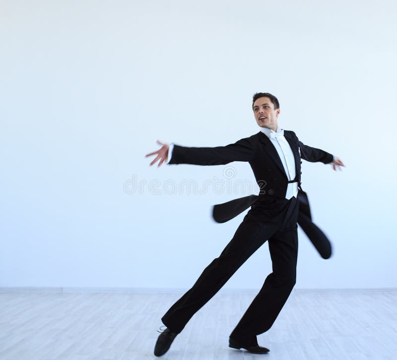 Dancing man stock photo. Image of suit, performance, performer - 44777298