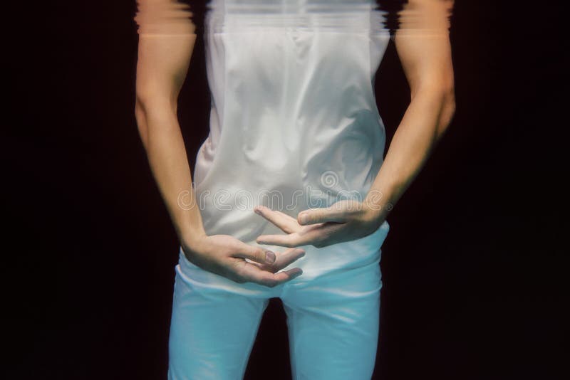 Dancing Man S Hands Underwater Stock Photo - Image of ballet, active ...