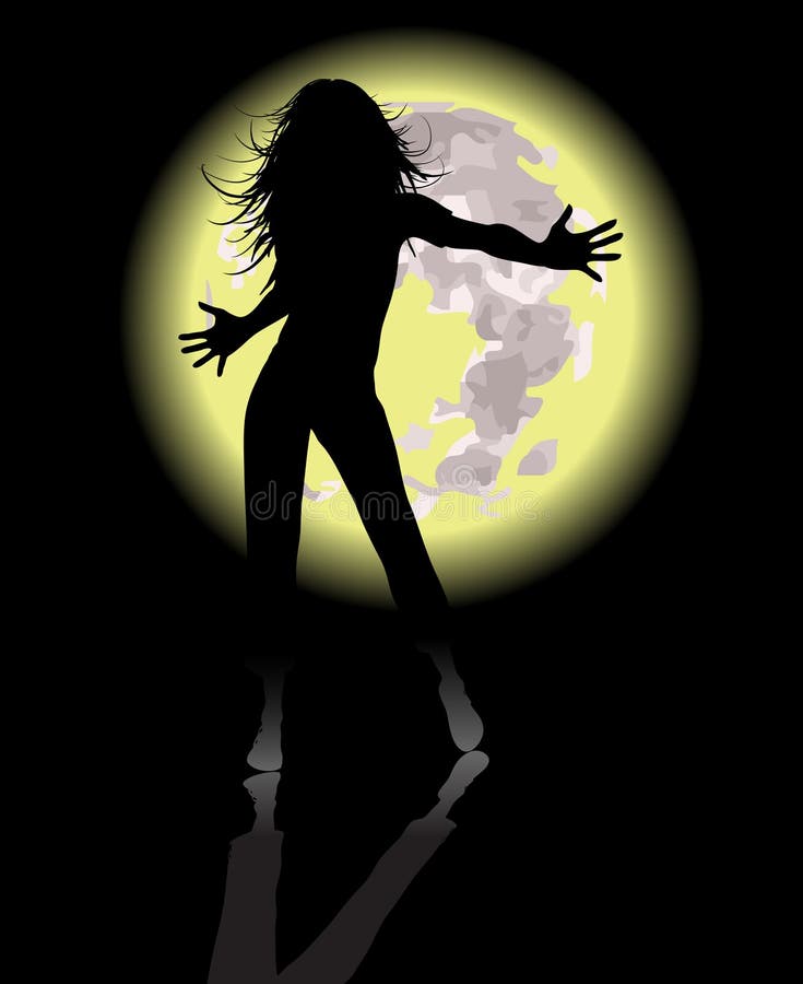 Moon Woman Stock Illustrations – 44,388 Moon Woman Stock Illustrations ...
