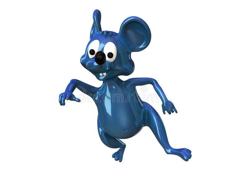 Dancing mouse. stock illustration. Illustration of white - 55328595