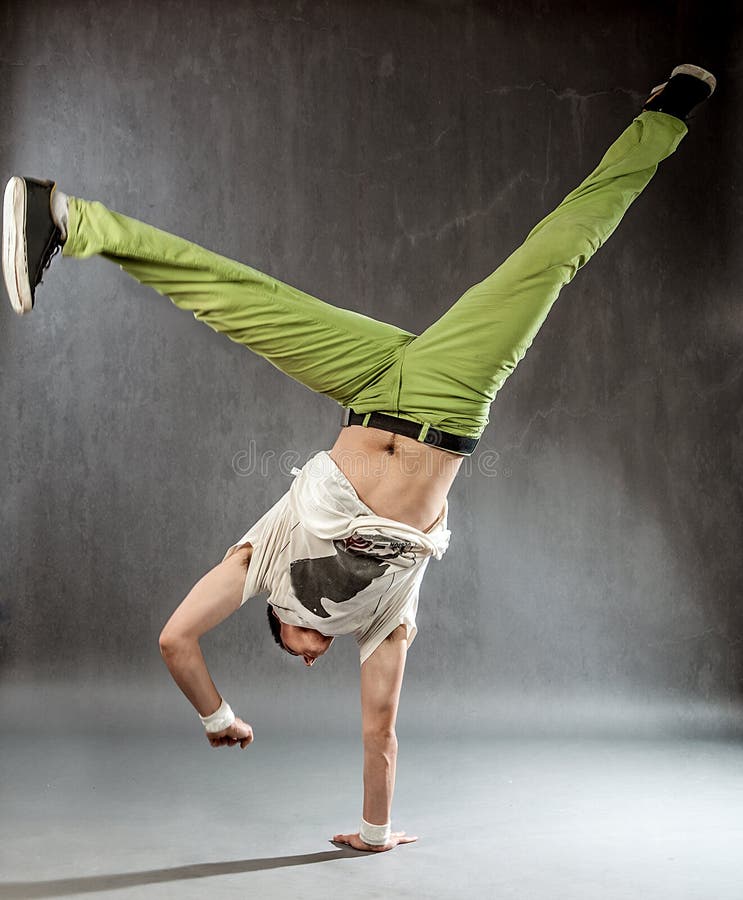 Break Dance on the floor stock photo. Image of sports - 25400944
