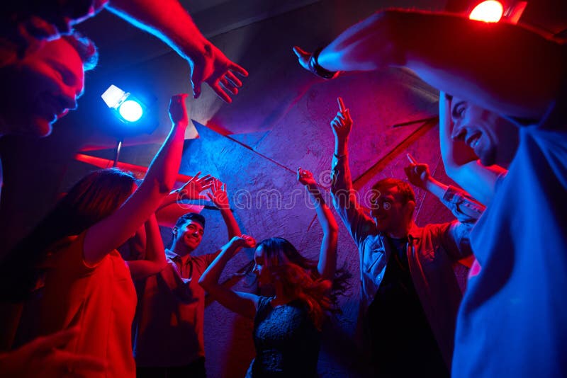 Dancing in the night stock photo. Image of event, techno - 81627282