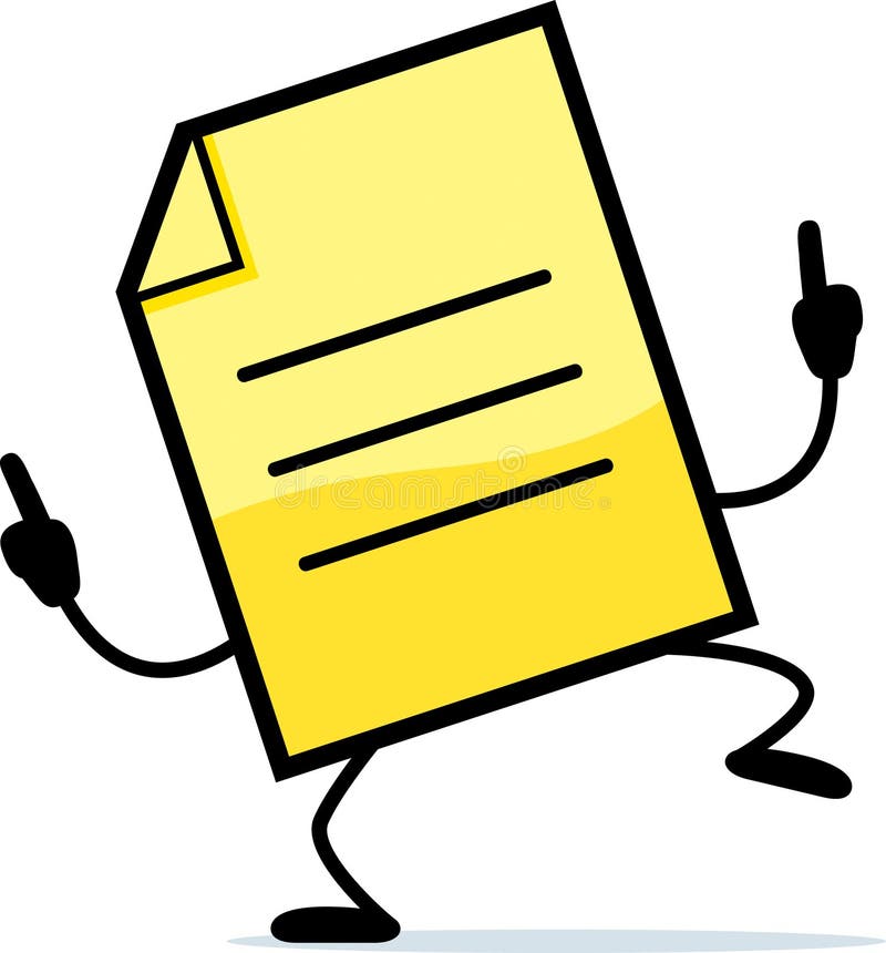 Sticky Note Smiling stock vector. Illustration of cartoon - 11832447